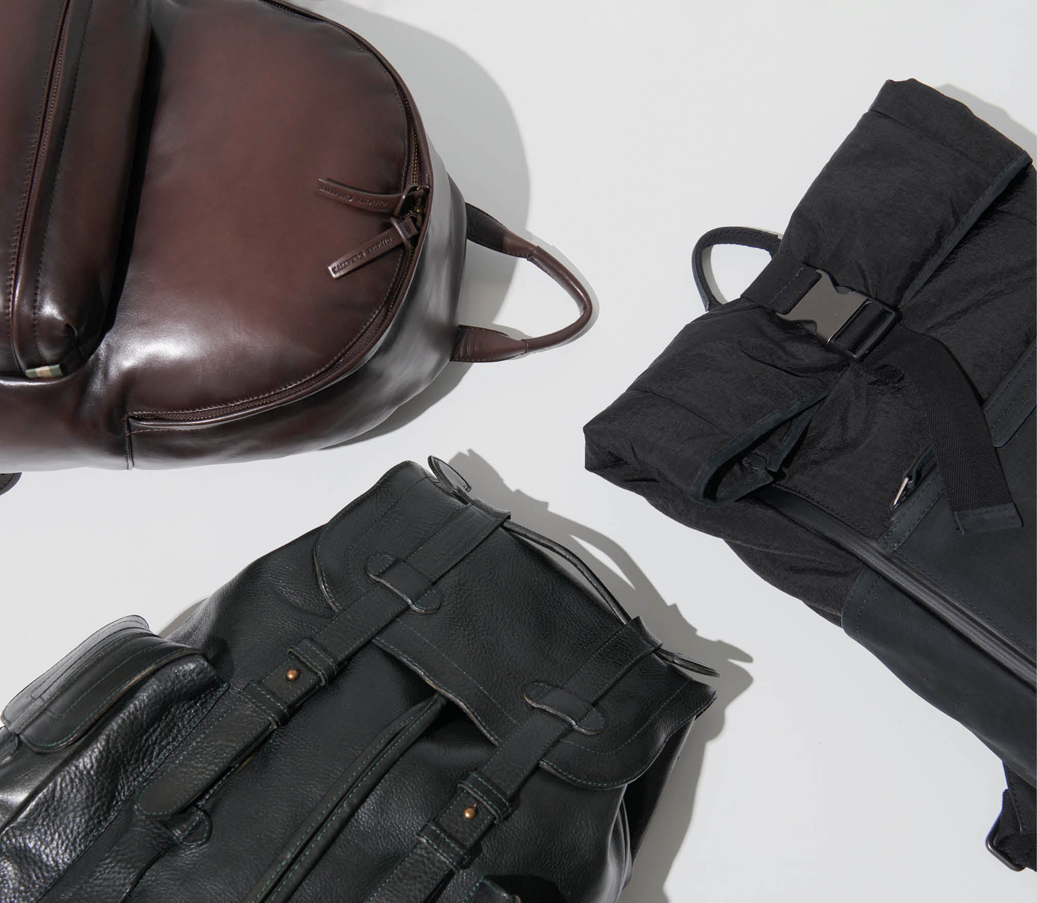Men's Leather Designer Backpacks – Officine Creative